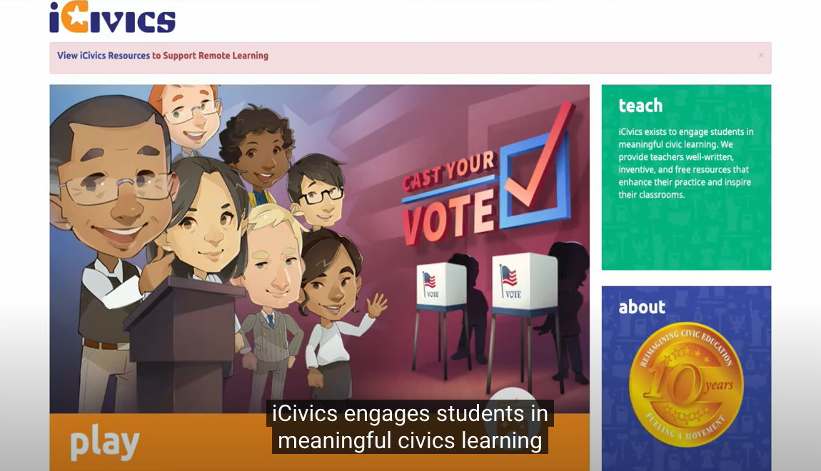 Outreach and Technical Assistance Network | iCivics: The Electoral Process